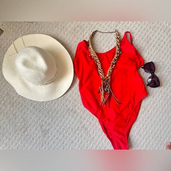 wild fable | Swim | Nwt Wild Fable One Piece Red Swimsuit M | Poshmark